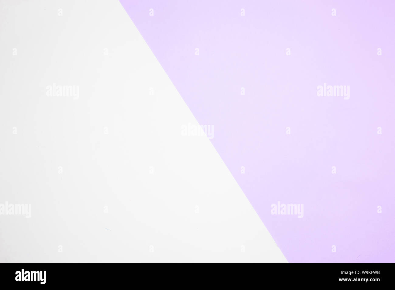 Creative mockup of lilac and white pastel color paper geometric flat ...