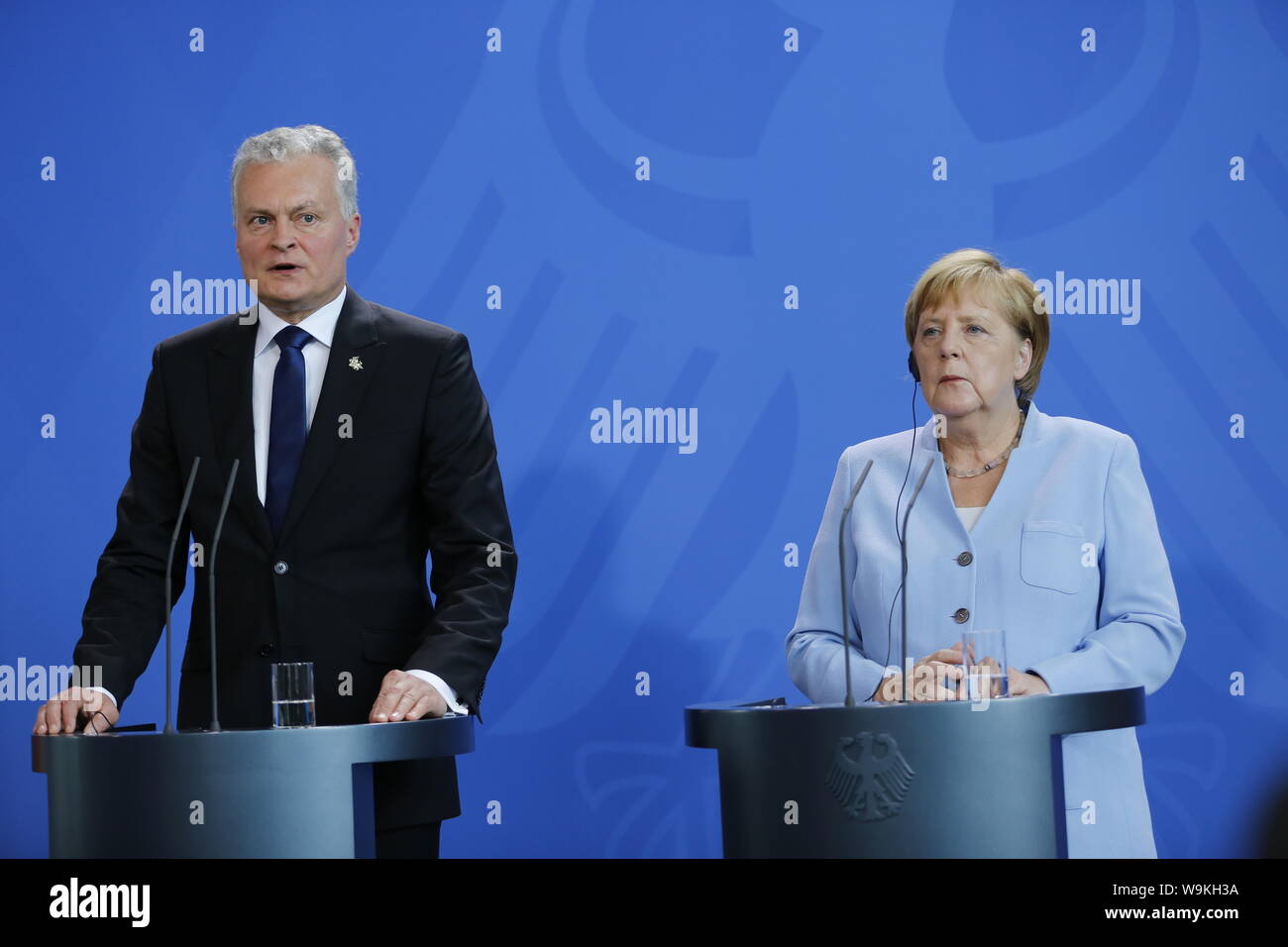 Berlin, Germany. 08th Apr, 2019. Chancellor Angela Merkel and the ...