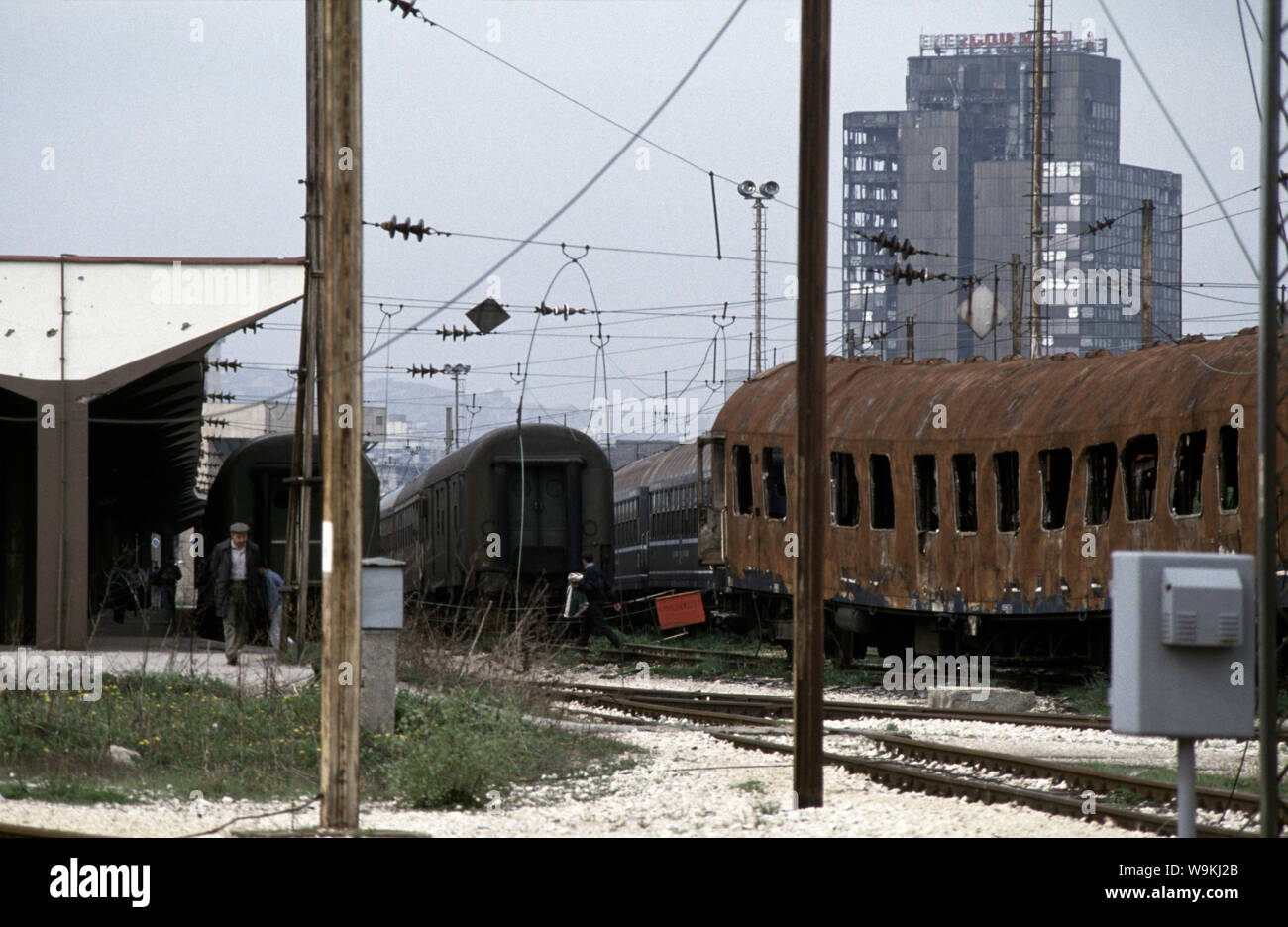 Sarajevo novo train station hi-res stock photography and images - Alamy