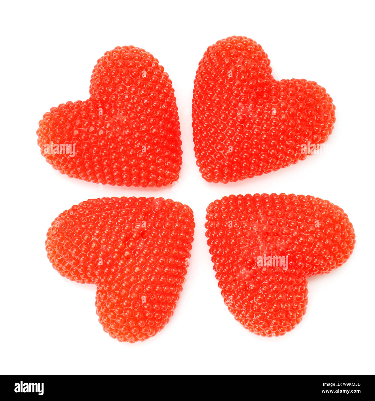 red heart isolated on white background Stock Photo - Alamy