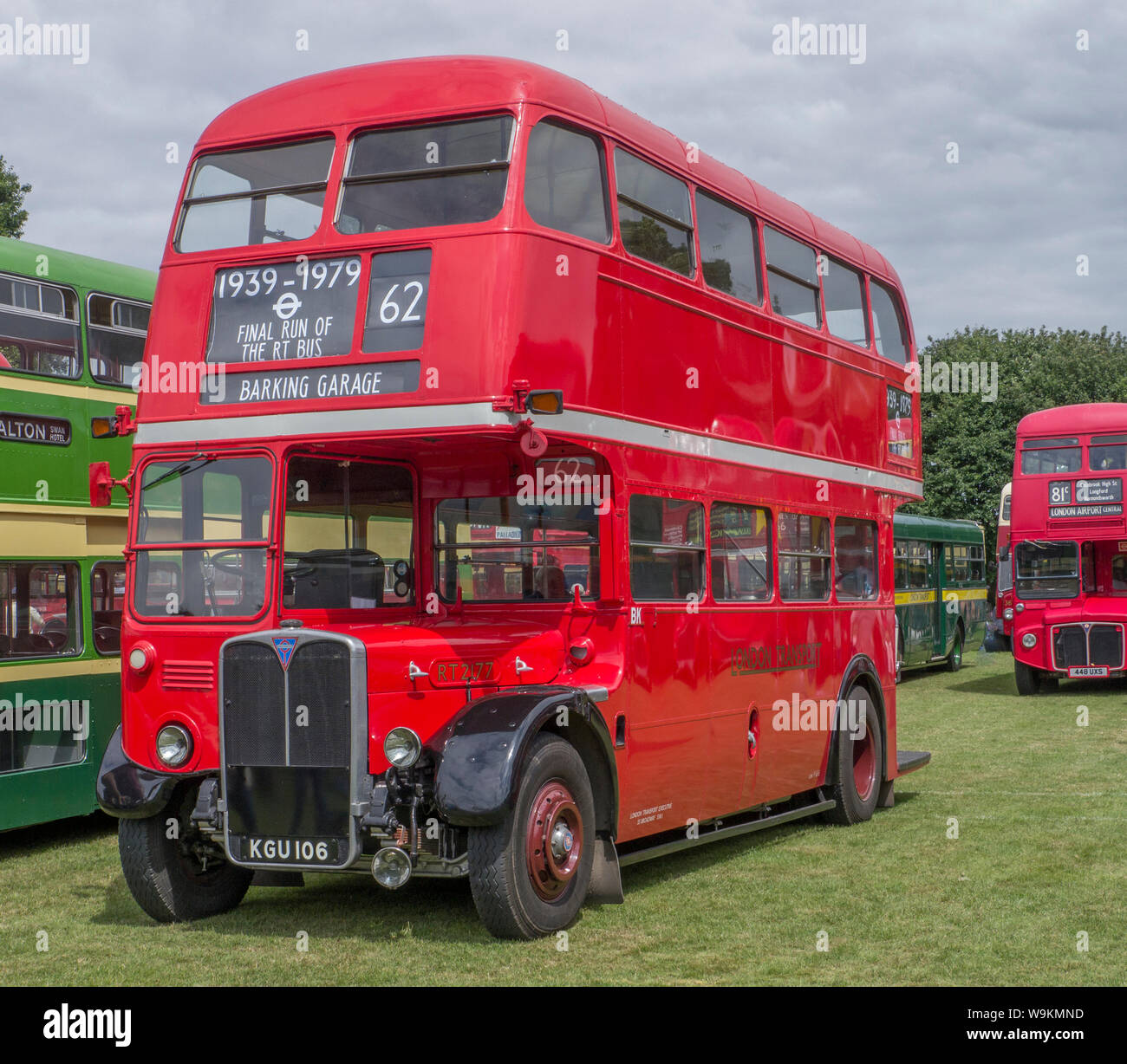 AEC Regent 111 London Transport RT Bus built 1949 at Alton Bus Rally ...