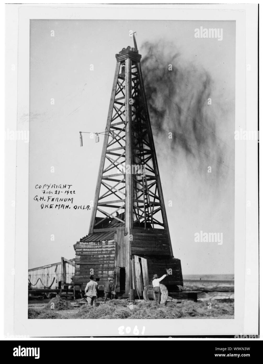 An oil well, Oklahoma Stock Photo - Alamy