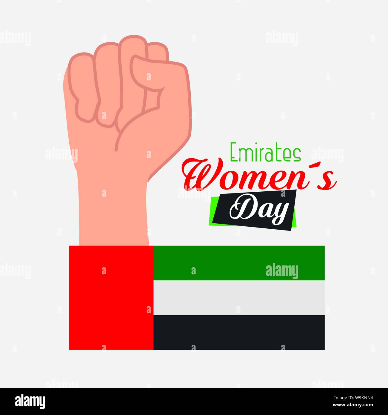 fist hand with patriotic national flag Stock Vector Image & Art - Alamy
