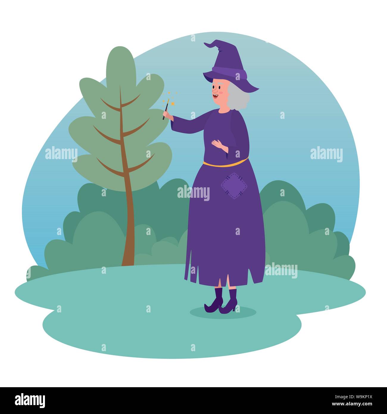 Storytelling woman Stock Vector Images - Alamy