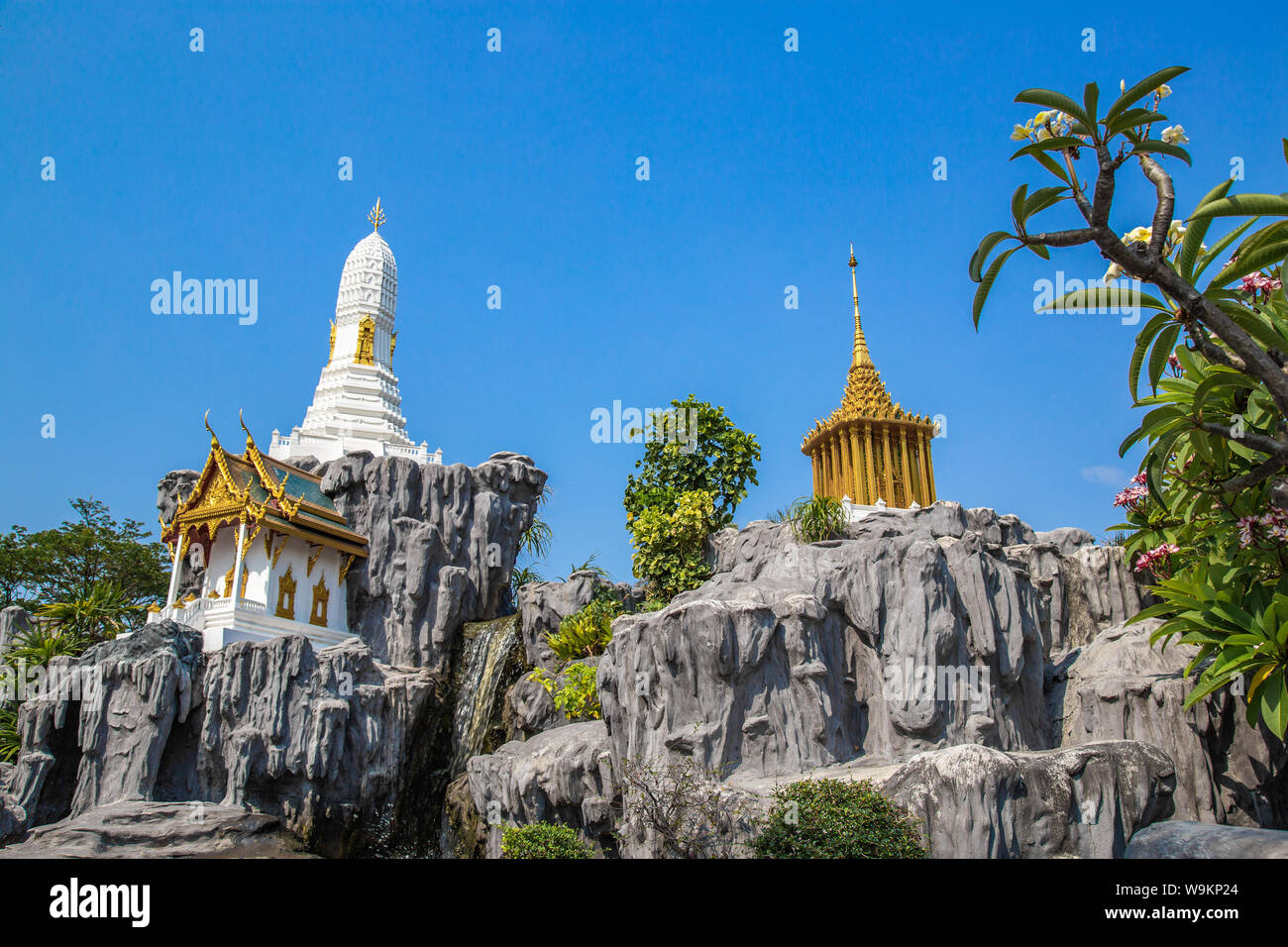 Temples in Ancient City Muang Boran in Bangkok Thailand Stock Photo - Alamy
