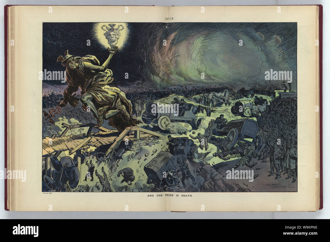 And the prize is death / Albert Levering Stock Photo - Alamy