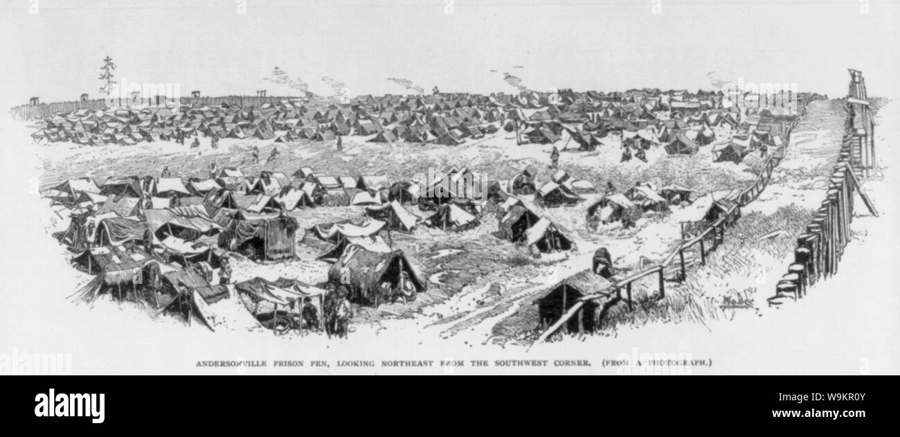 Andersonville prison hi-res stock photography and images - Alamy