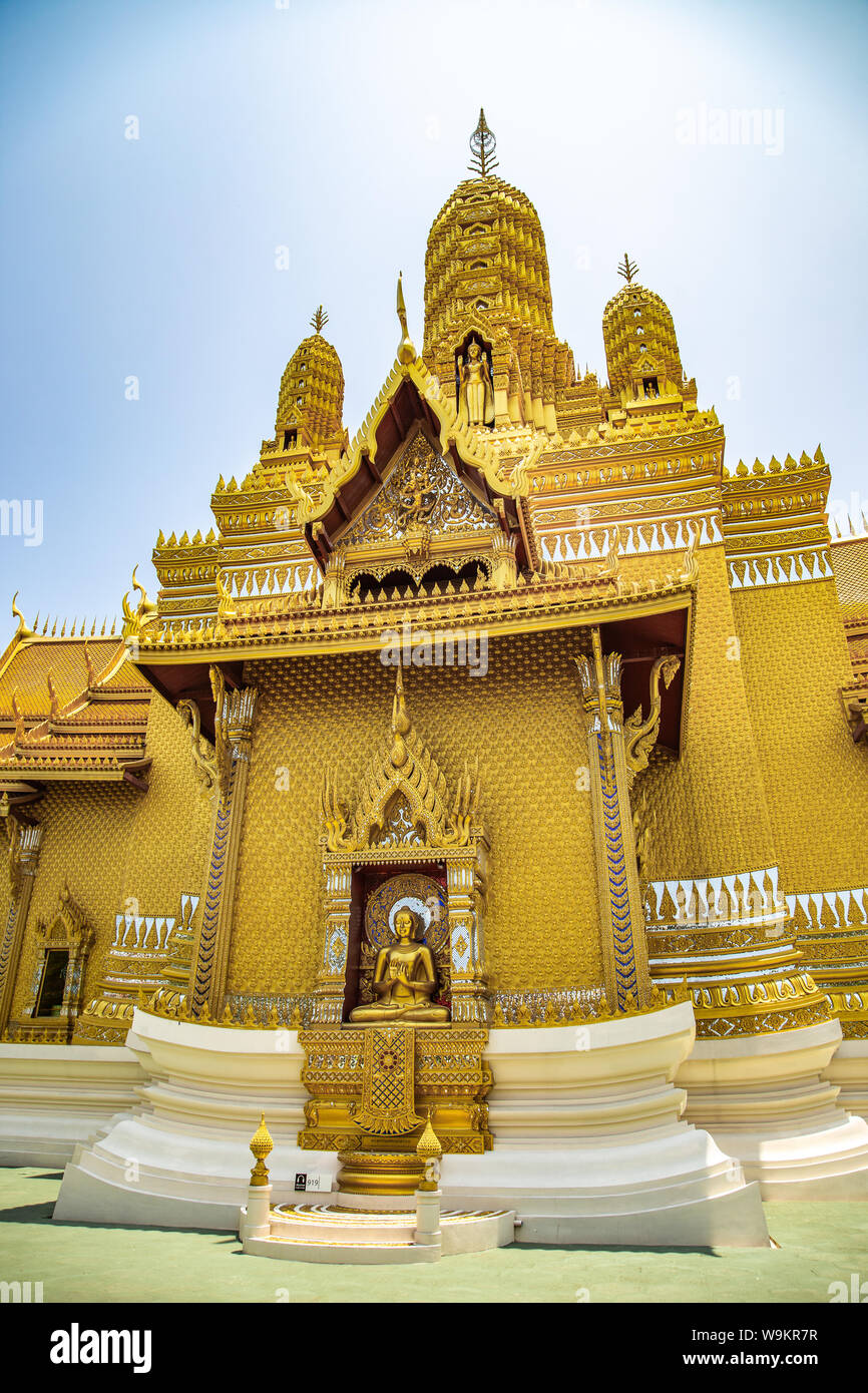 Temples in Ancient City Muang Boran in Bangkok Thailand Stock Photo - Alamy