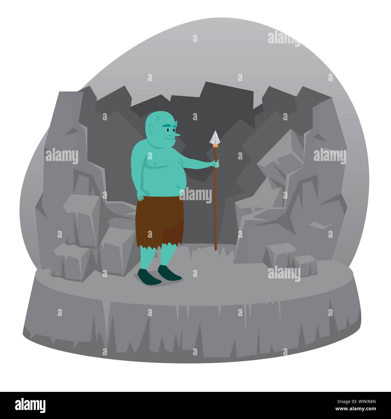 Stone troll Cut Out Stock Images & Pictures - Alamy