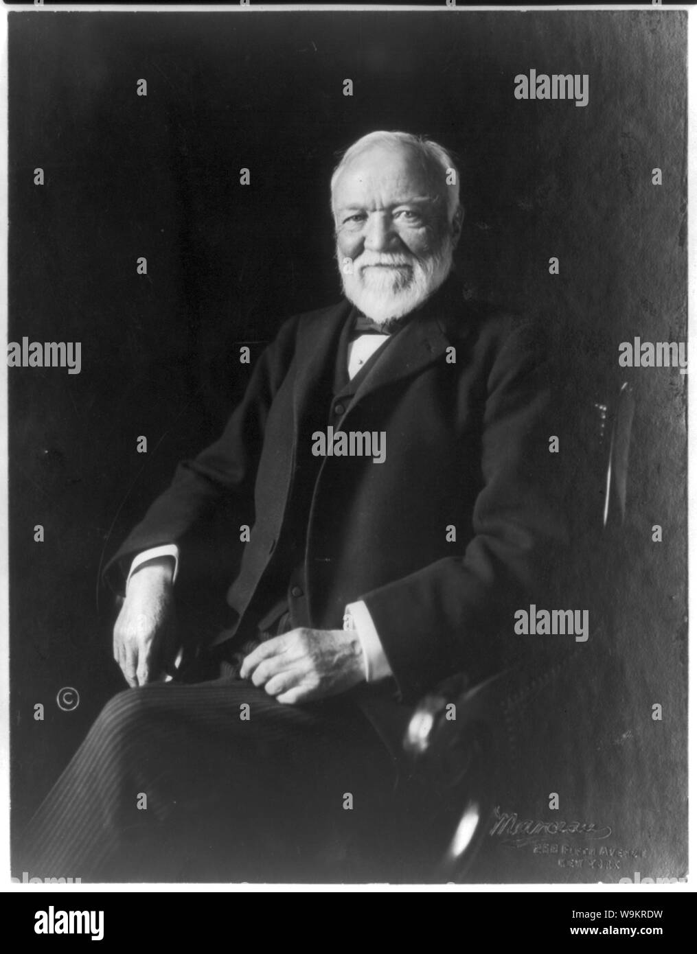 American businessman andrew carnegie hi-res stock photography and ...