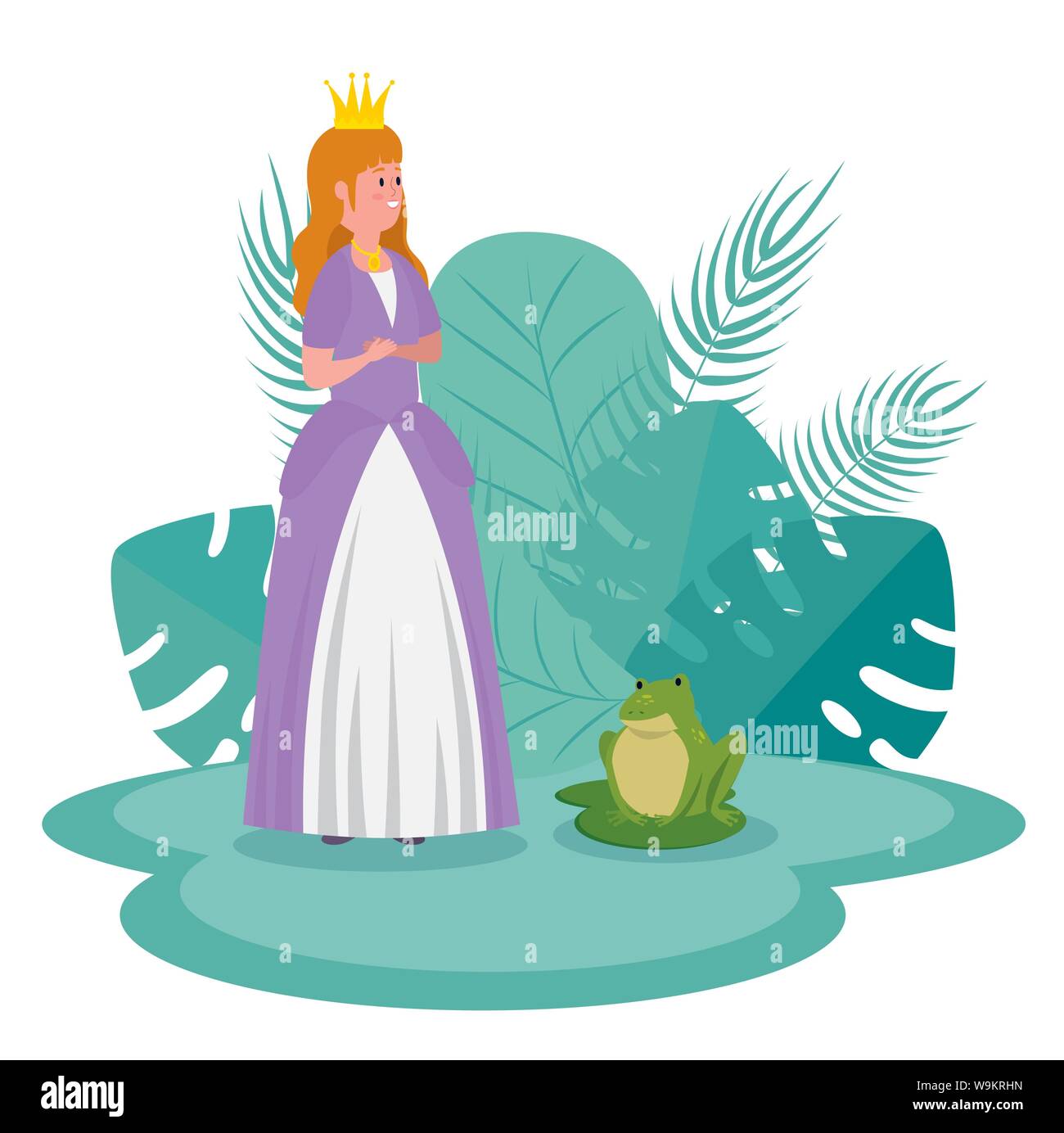 The Princess And The Frog Cut Out Stock Images & Pictures - Alamy