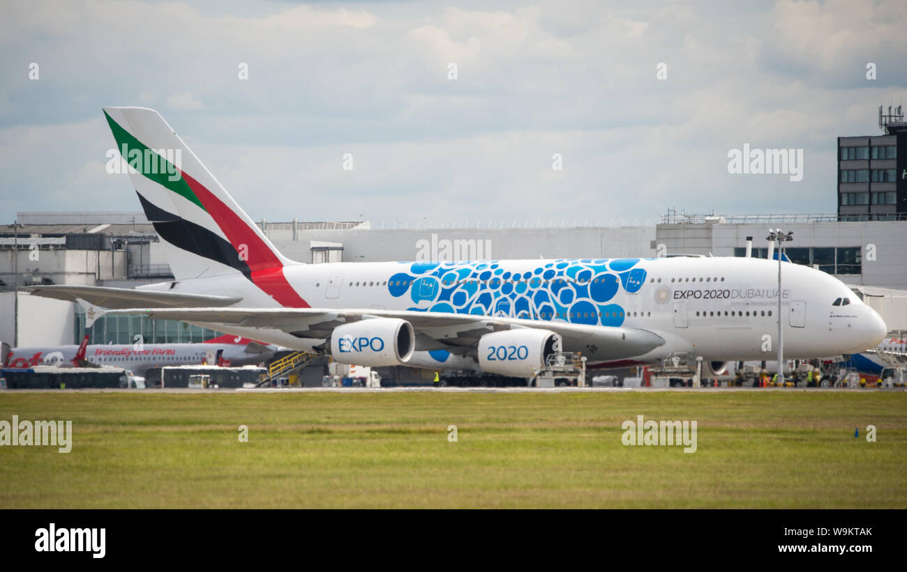 Airbus a380 airbus tail rudder hi-res stock photography and images - Alamy