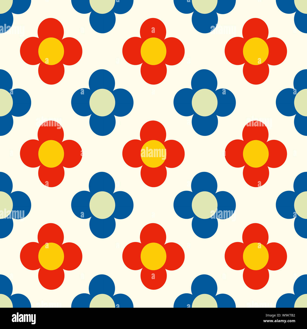 Abstract geometric flower pattern white background vector illustration ...