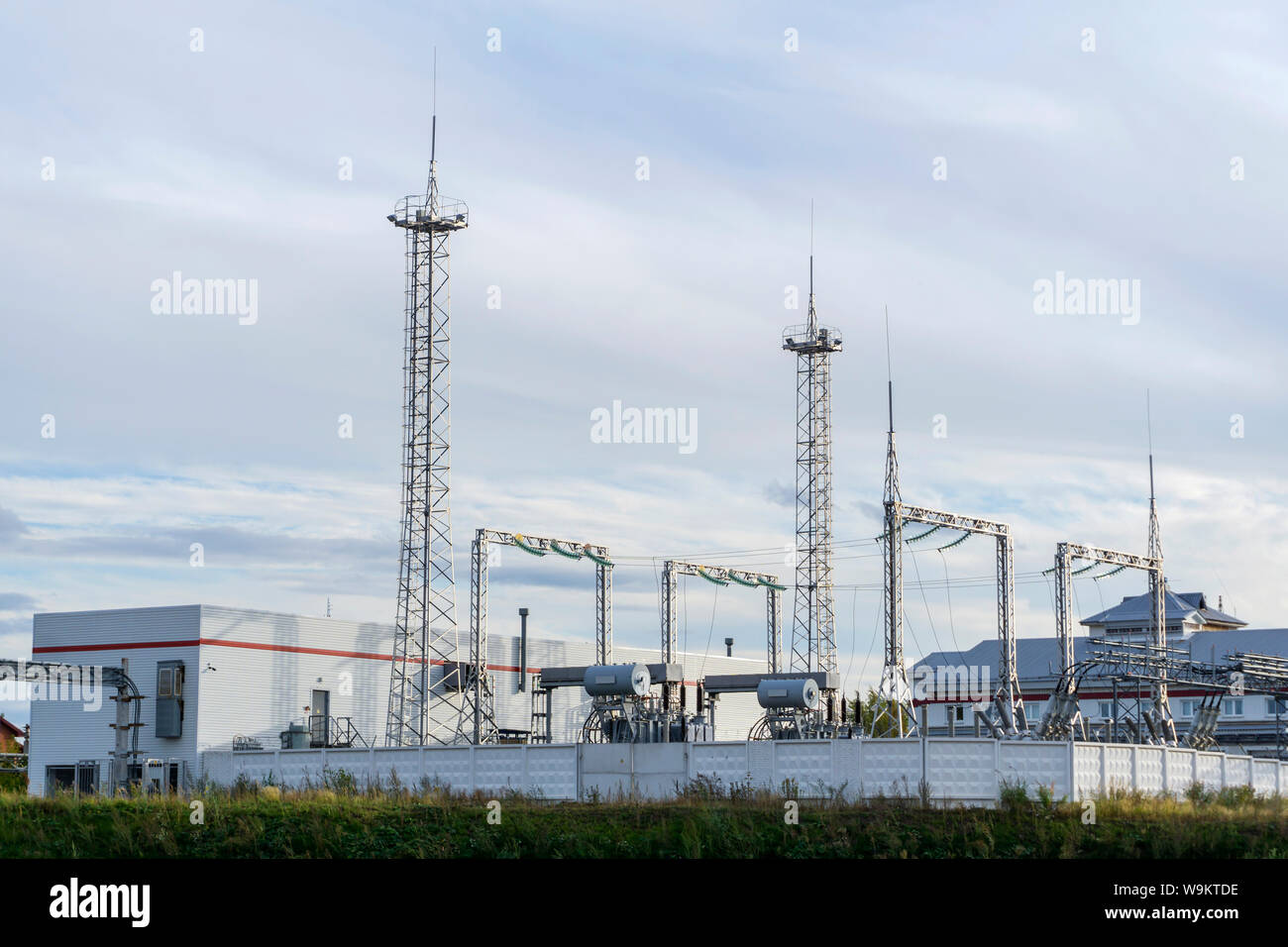 Substation lightning hi-res stock photography and images - Alamy