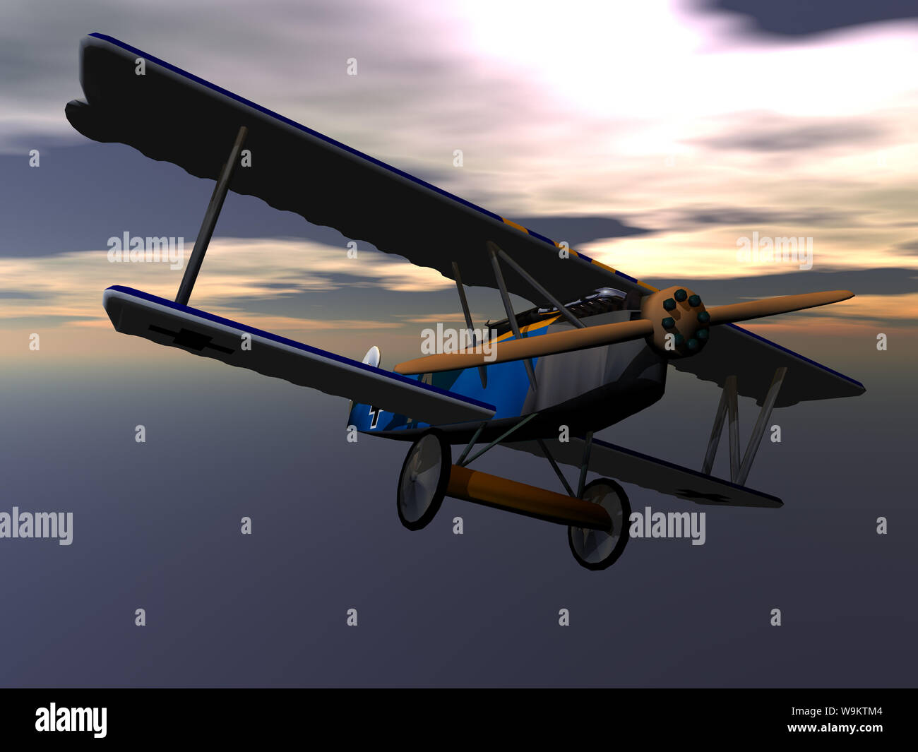 Early bi plane hi-res stock photography and images - Alamy