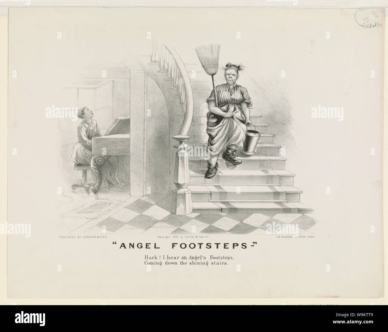 Angel footsteps: Hark! I hear an angel's footsteps, coming down the ...