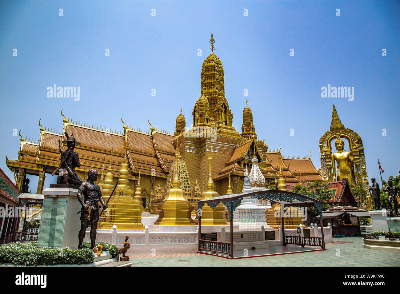 Temples in Ancient City Muang Boran in Bangkok Thailand Stock Photo - Alamy
