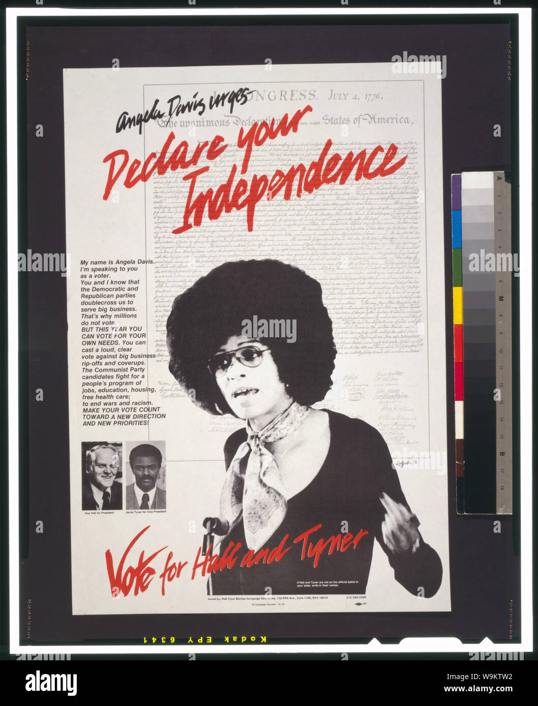 Angela davis poster hi-res stock photography and images - Alamy
