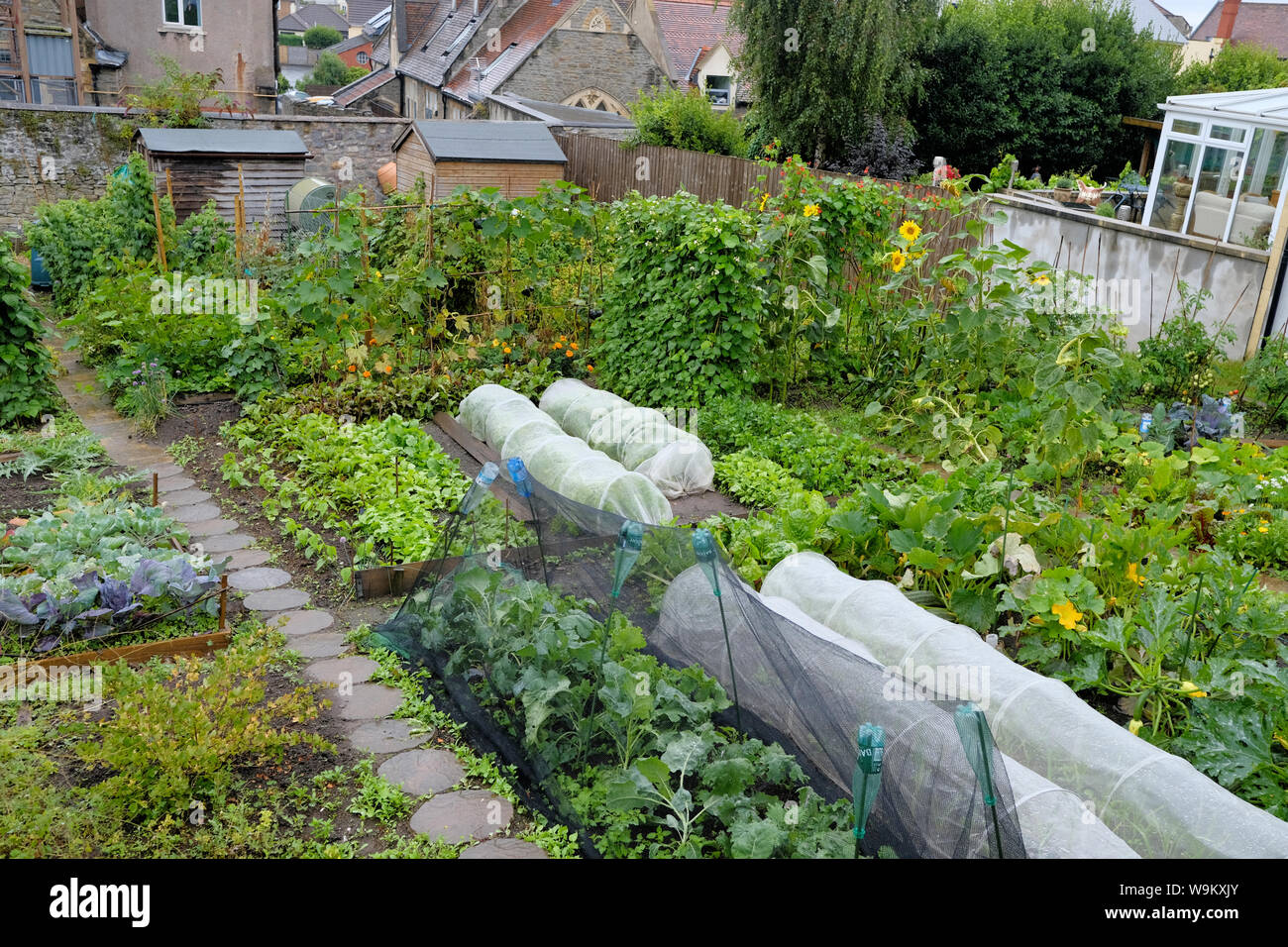 Garden allotments hi-res stock photography and images - Alamy