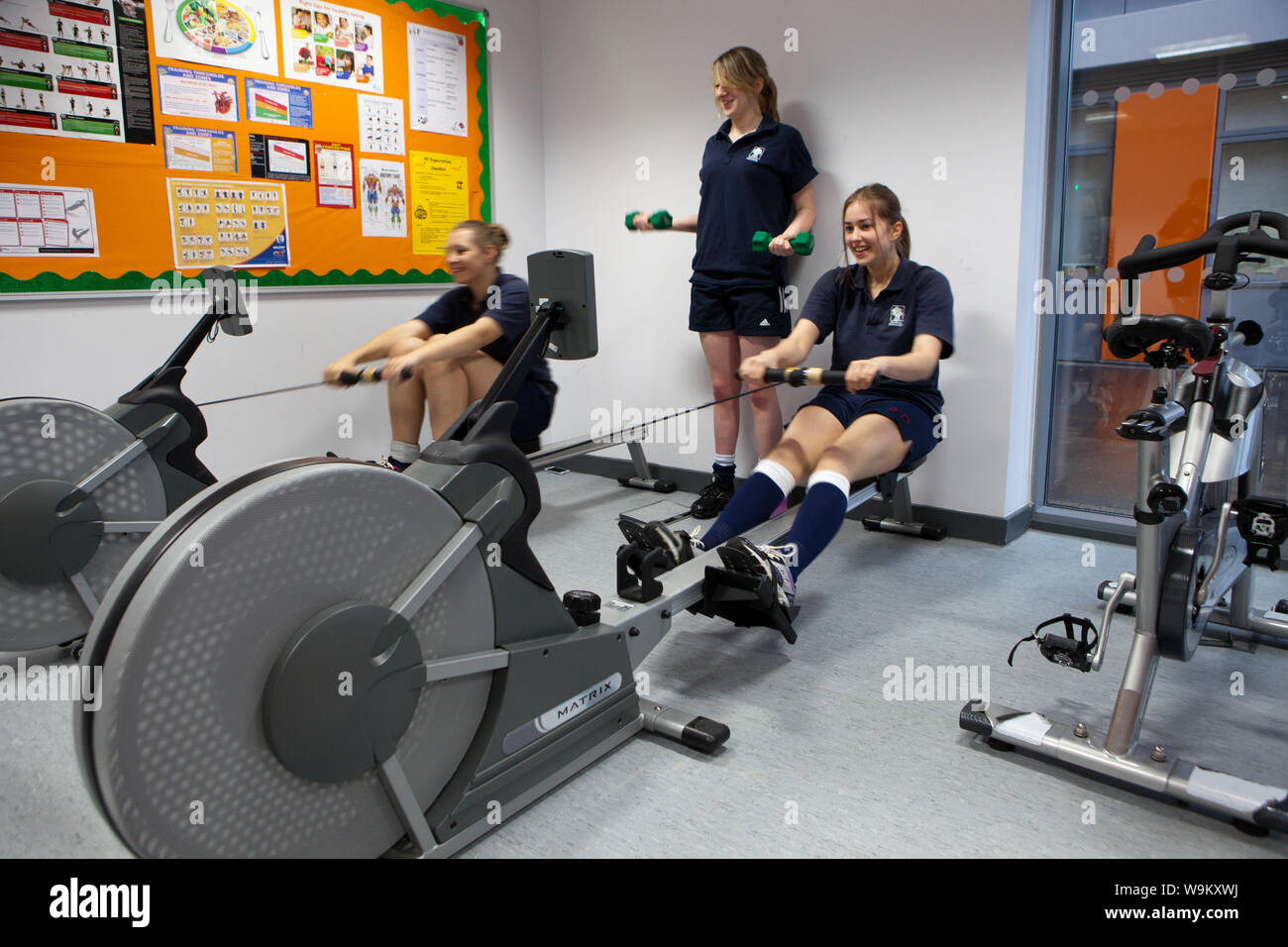 Gym Teacher Group Students High Resolution Stock Photography and Images ...