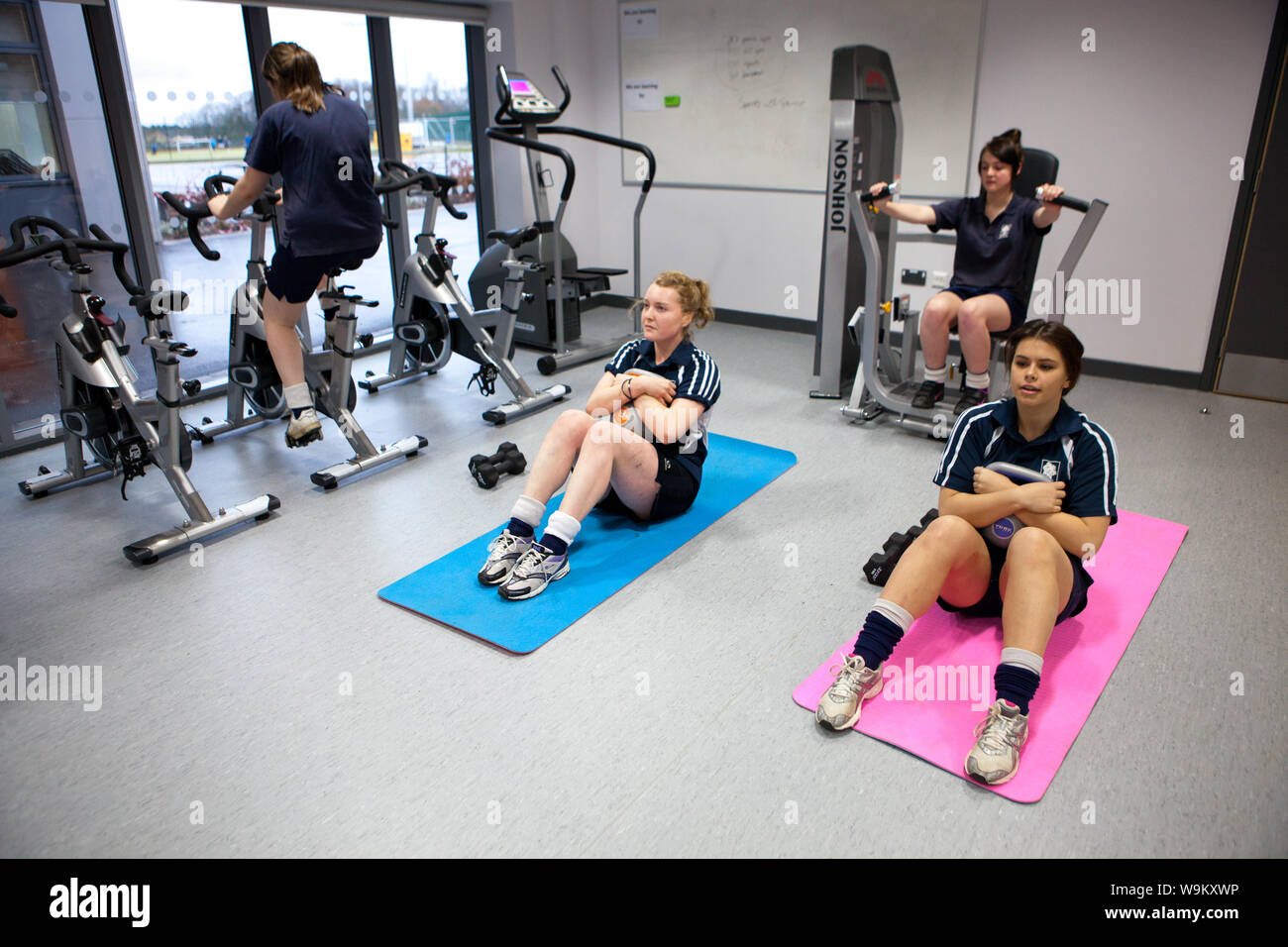 School Gymnasium Uk High Resolution Stock Photography and Images - Alamy