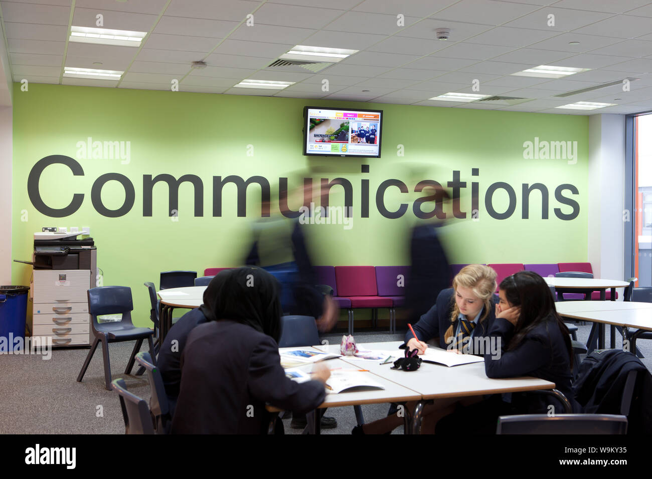 Secondary School Classroom Uk High Resolution Stock Photography and ...