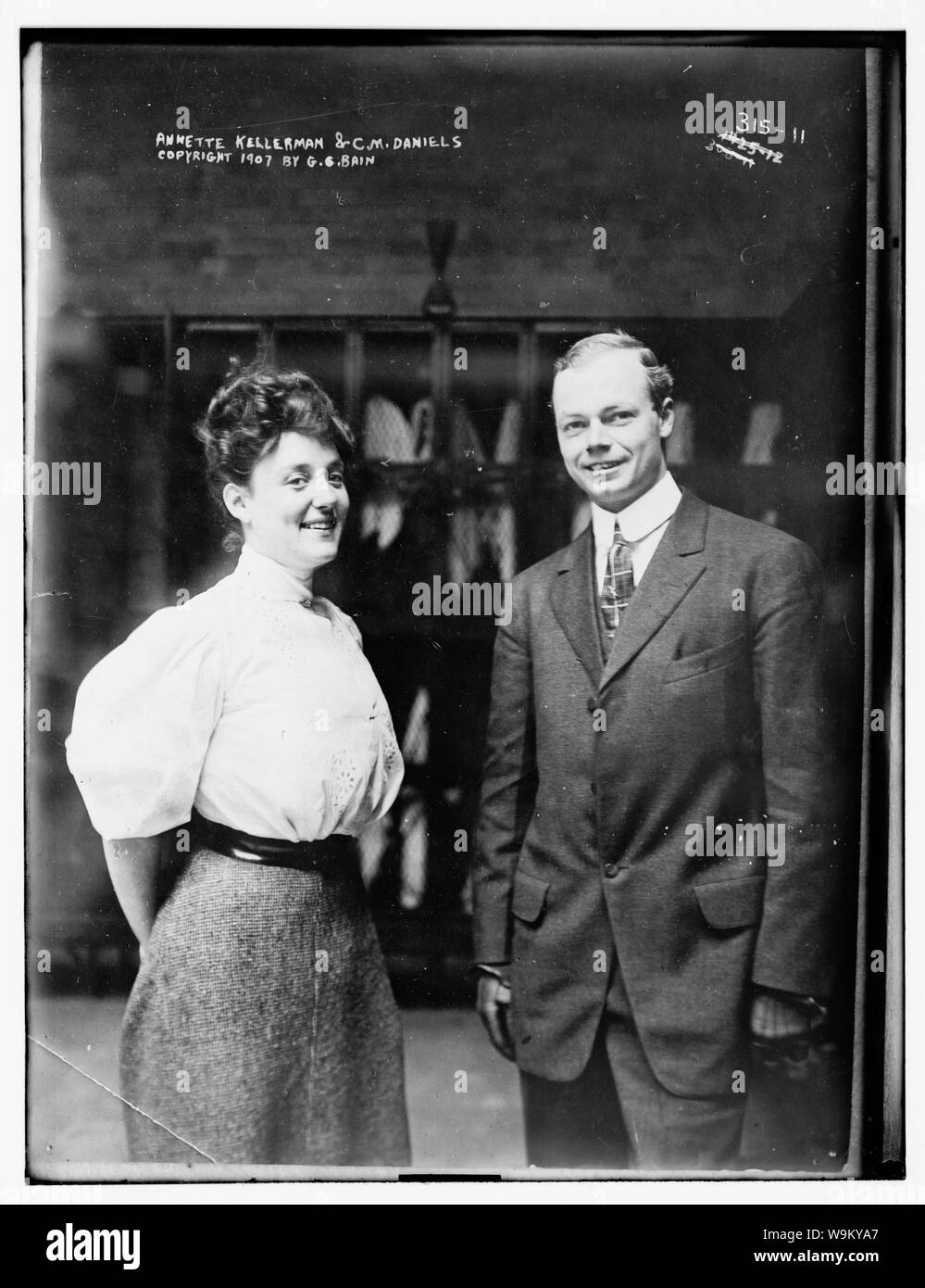 Annette Kellerman and C.M. Daniels Stock Photo - Alamy