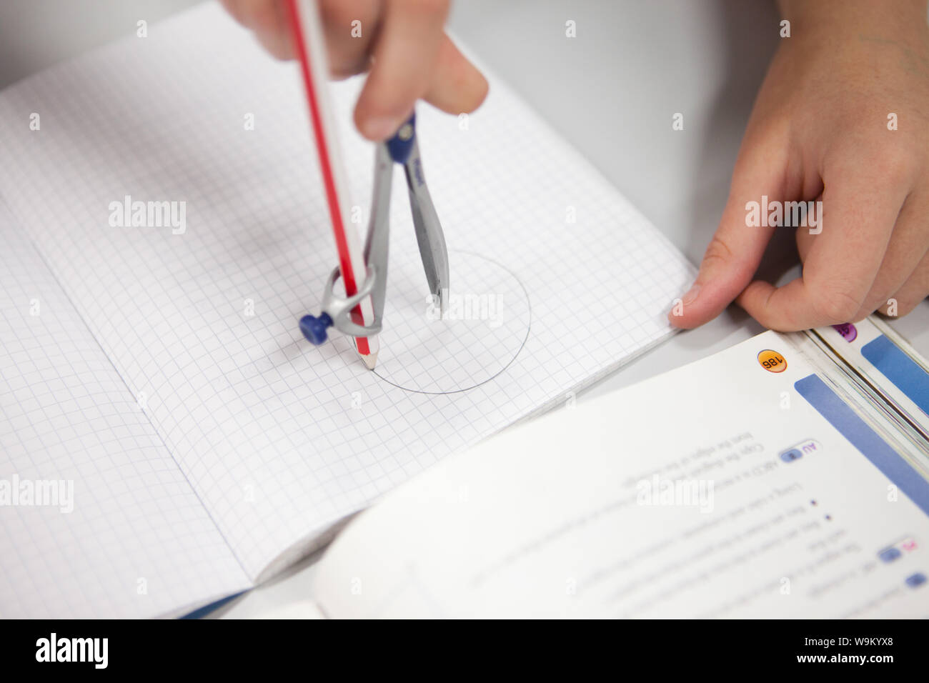 Math Teacher Drawing Graph High Resolution Stock Photography and Images ...