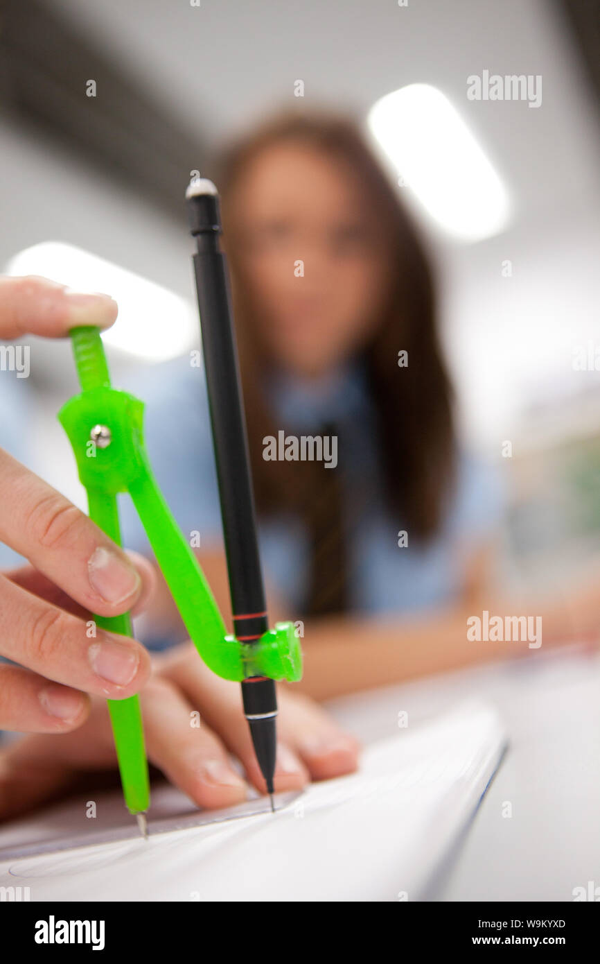 Math Teacher Drawing Graph High Resolution Stock Photography and Images ...