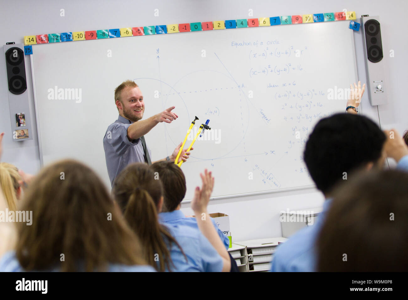 Maths Class High Resolution Stock Photography and Images - Alamy