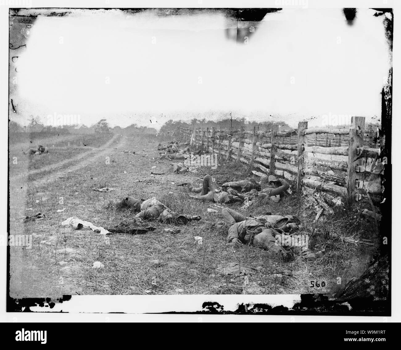 Antietam civil war fence hi-res stock photography and images - Alamy