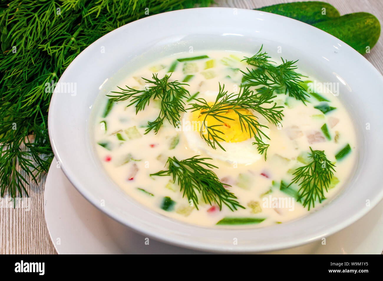 Okroshka hi-res stock photography and images - Alamy
