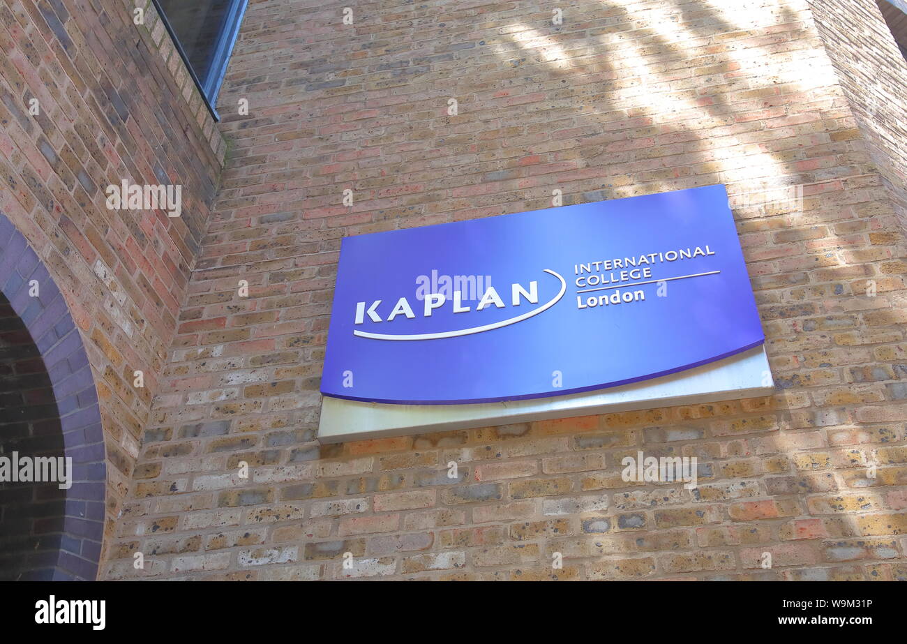 Kaplan international college London UK Stock Photo - Alamy