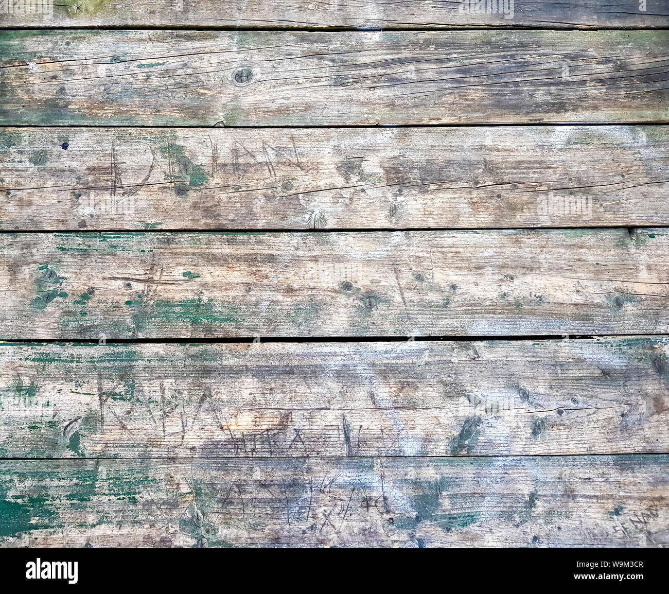 Worn wood plank hi-res stock photography and images - Alamy