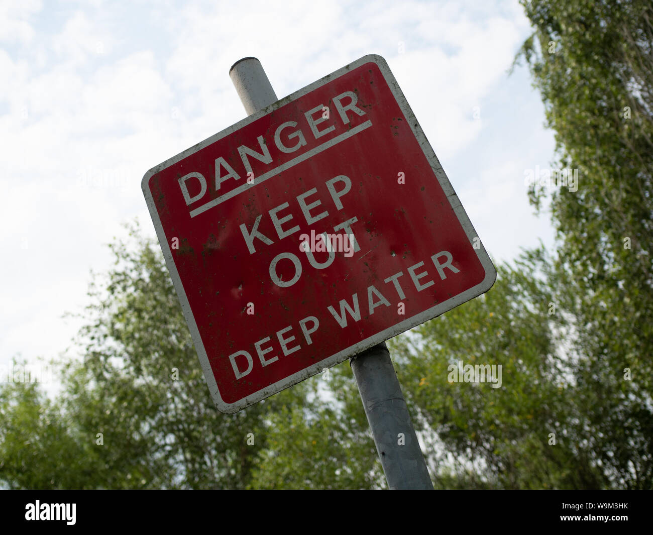 Deep Water No Swimming Warning High Resolution Stock Photography and ...