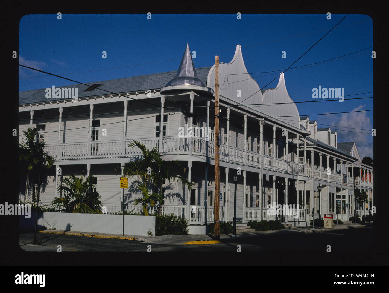 Apartment building, Key West, Florida Stock Photo - Alamy