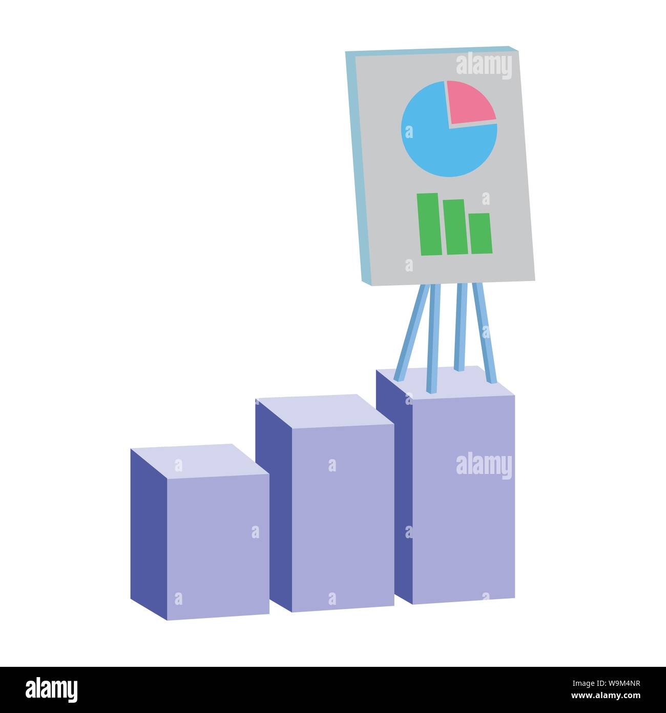 Office elements and business symbols Stock Vector Image & Art - Alamy