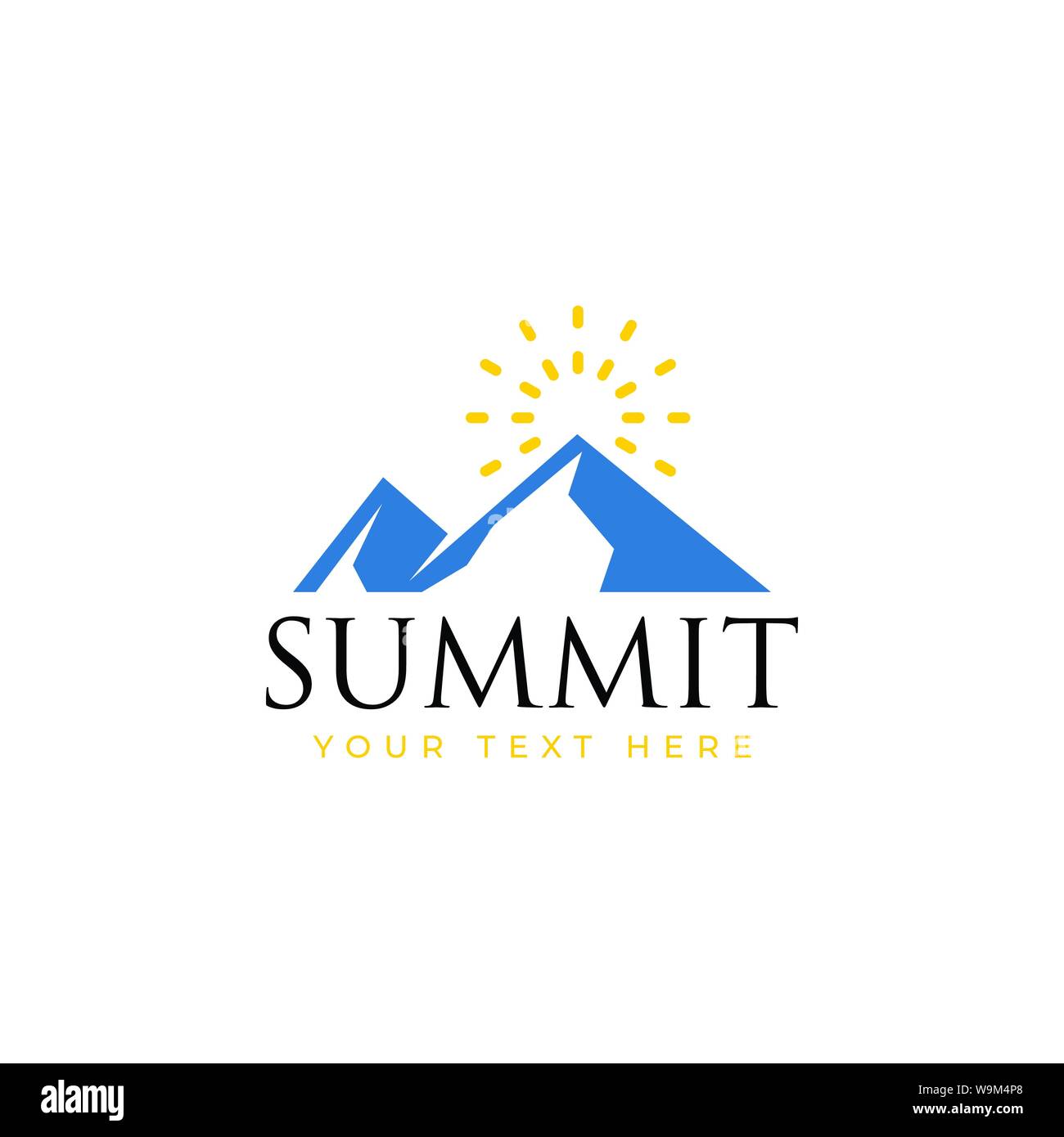 Summit vector vectors Cut Out Stock Images & Pictures - Alamy
