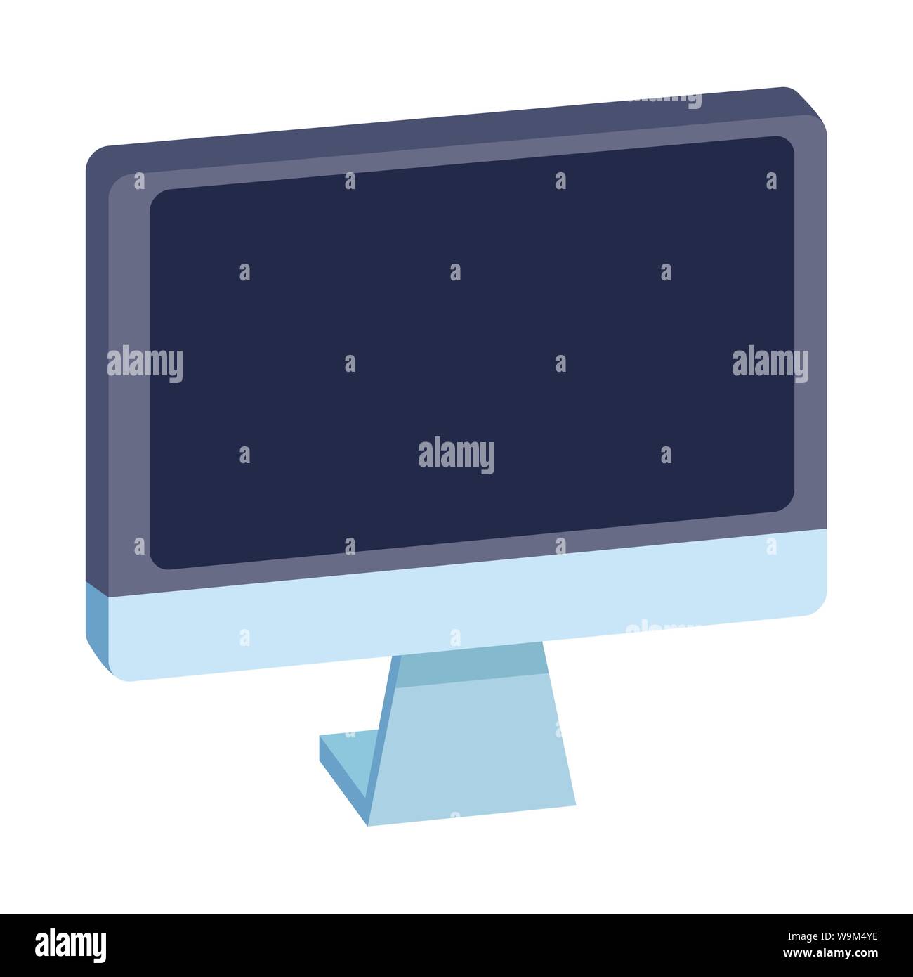 Computer screen hardware isometric symbol Stock Vector Image & Art - Alamy