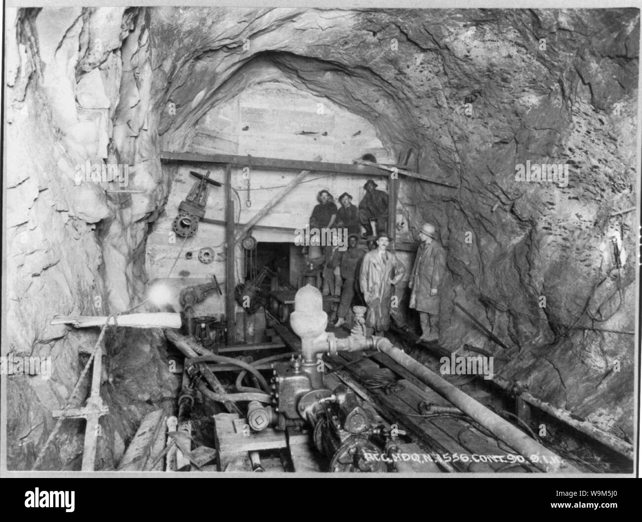 Aqueducts - Hudson River Crossing - Catskill Aqueduct construction ...