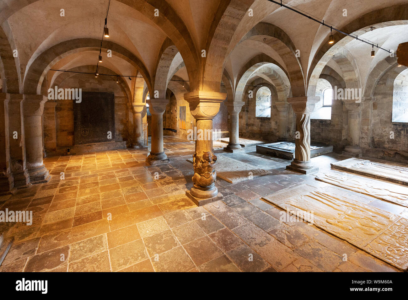 Lund Cathedral crypt, a medieval crypt dating from 12th century, Lund ...