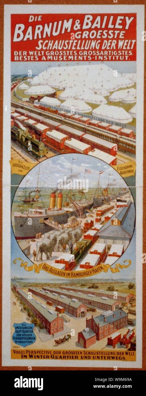 Die Barnum & Bailey Groesste Schaustellung Der Welt ... Vogel ... Die Barnum & Bailey Groesste Schaustellung Der Welt ... Vogel ...