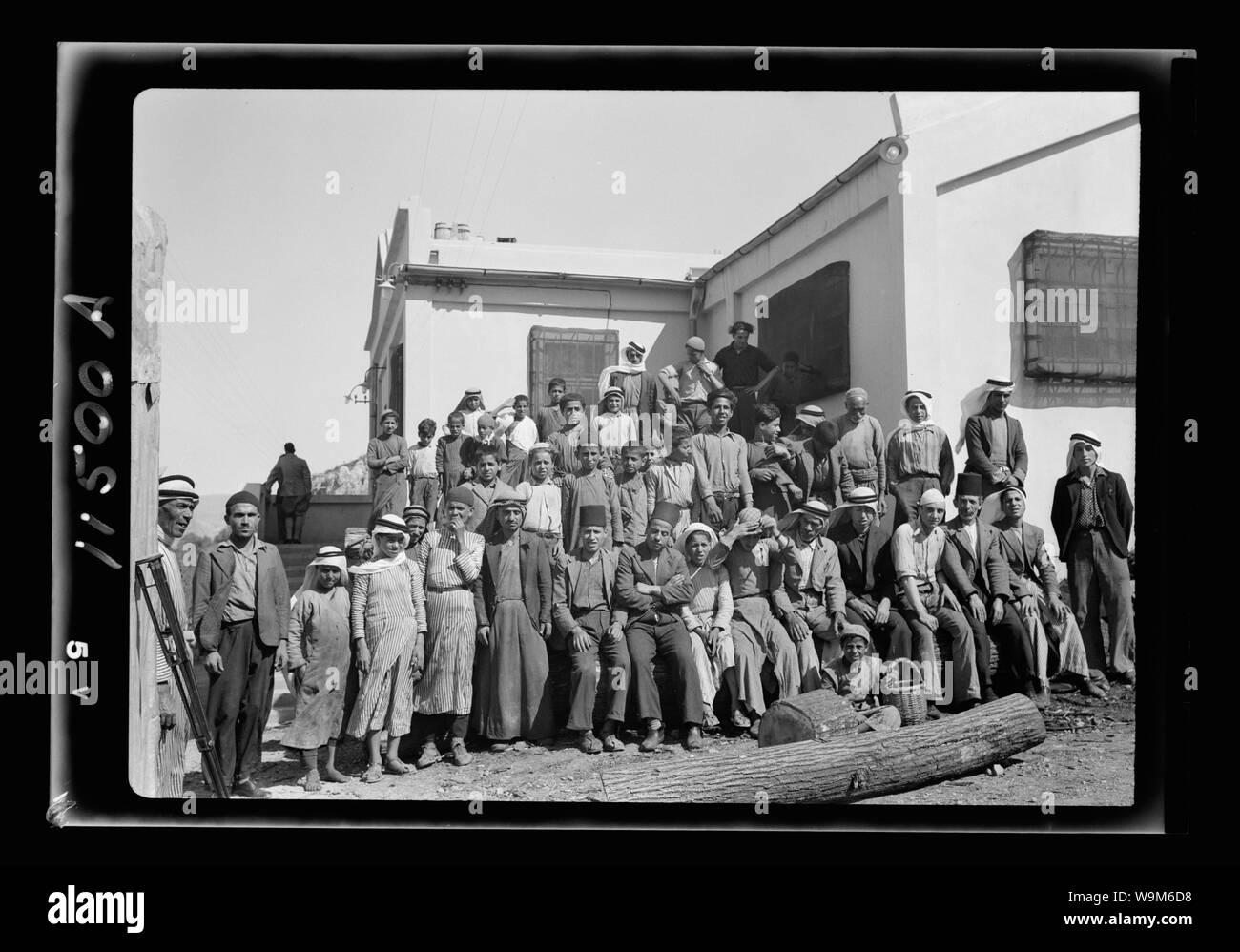 Arab factories & gen[eral] improvements in Nablus. Match factory. Group ...