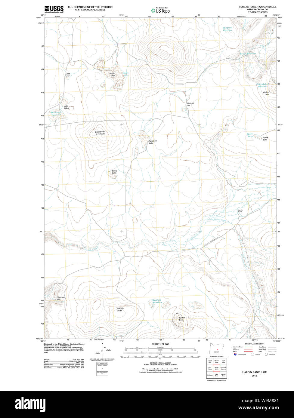 Hardin map hi-res stock photography and images - Alamy