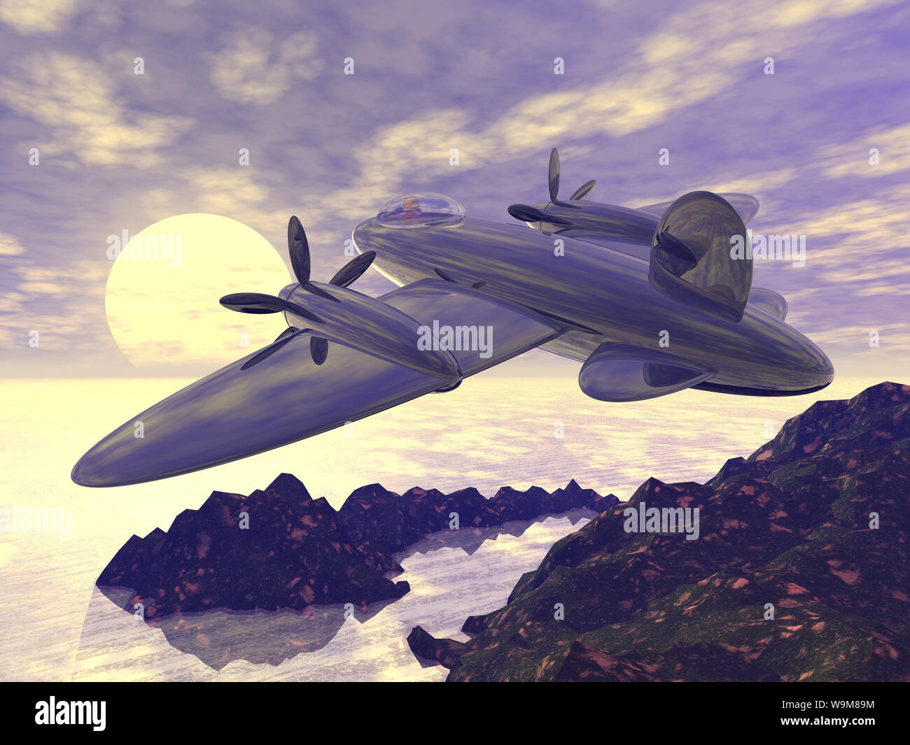 Propellor plane hi-res stock photography and images - Alamy