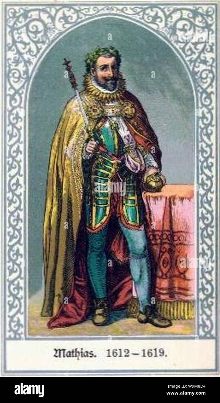 Die deutschen Kaiser Mathias Stock Photo - Alamy