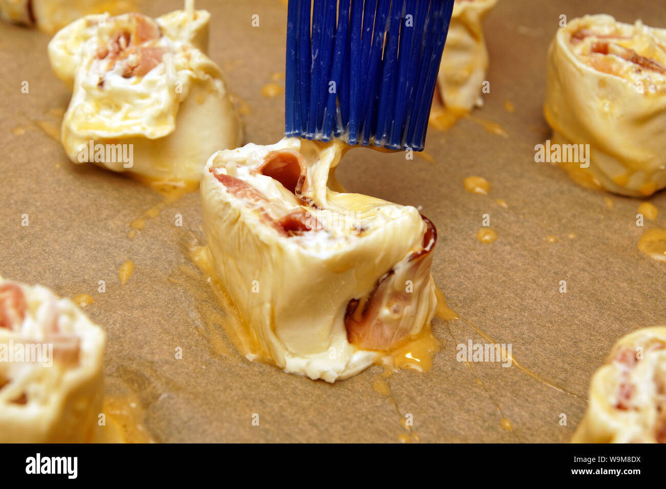puff pastry rolls Stock Photo - Alamy