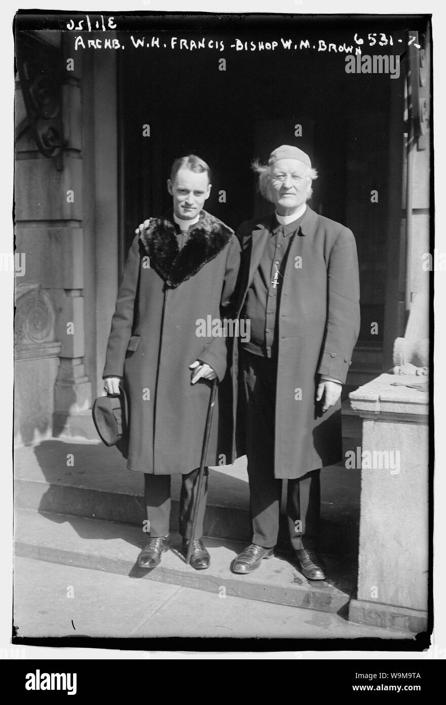 Archb. W.H. Francis & Bish. W.M. Brown Stock Photo - Alamy