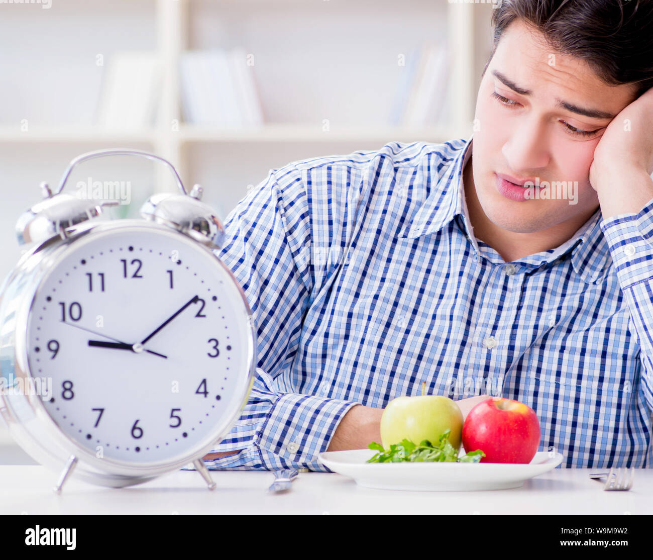 The concept of slow service in the restaurant Stock Photo - Alamy