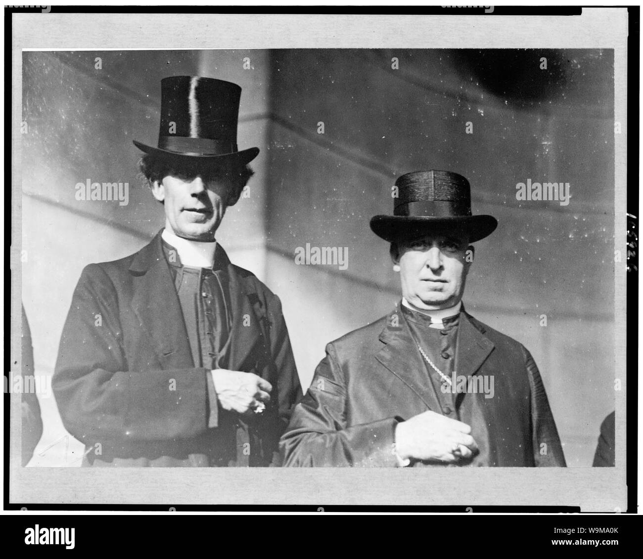 Archbishop Manning and Bishop T.J. Shahan, half-length portrait ...
